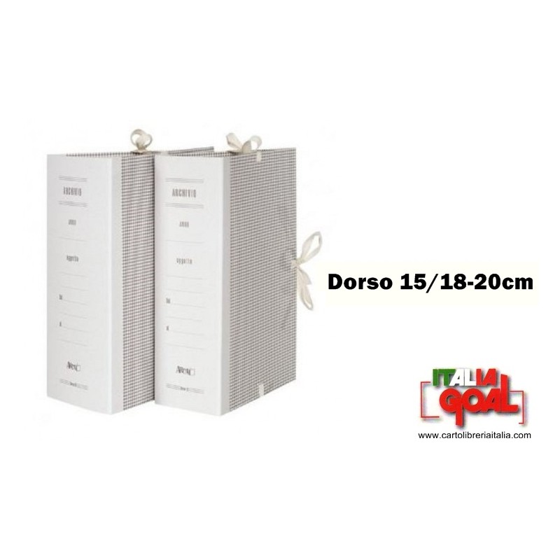 Faldone con Lacci Dorso 15-18-20cm