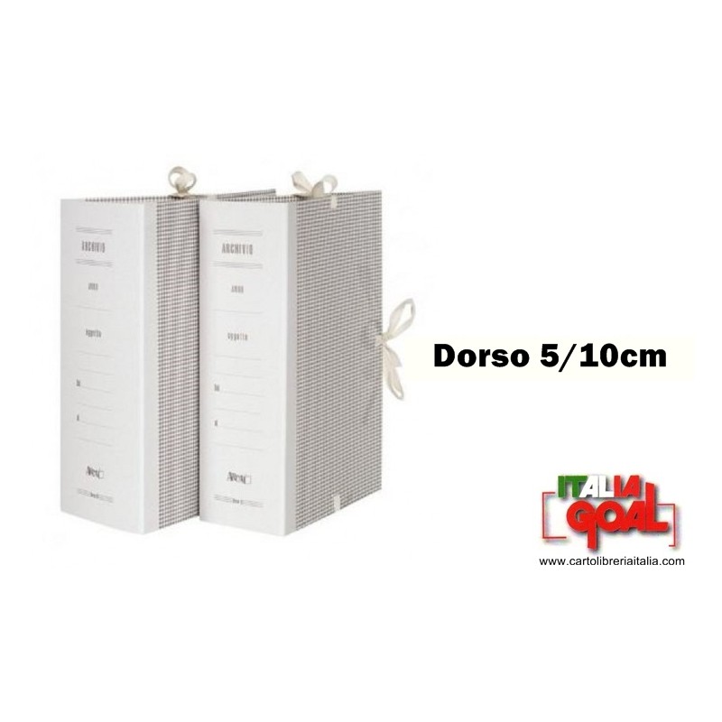Faldone con Lacci Dorso 5/10cm