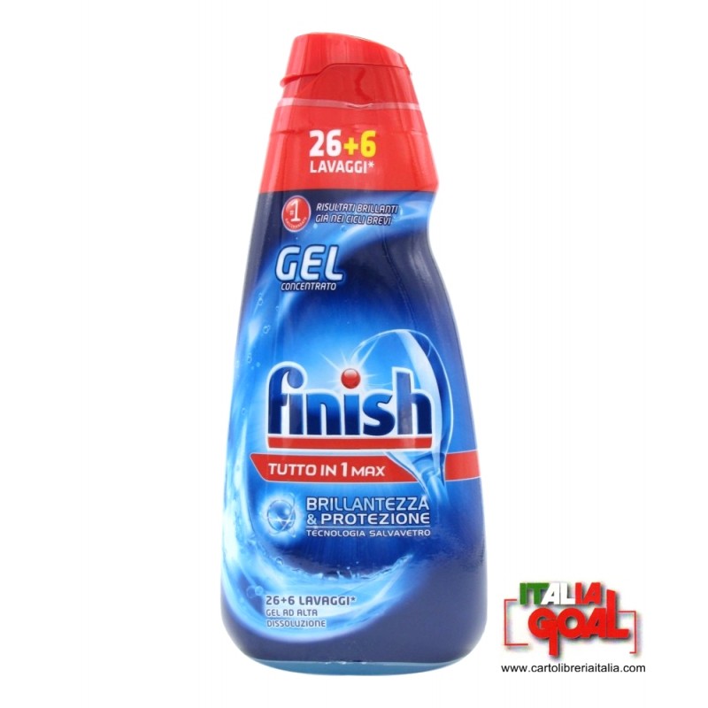 Finish Gel Tutto in 1 MAX - Flacone da 650 ml.