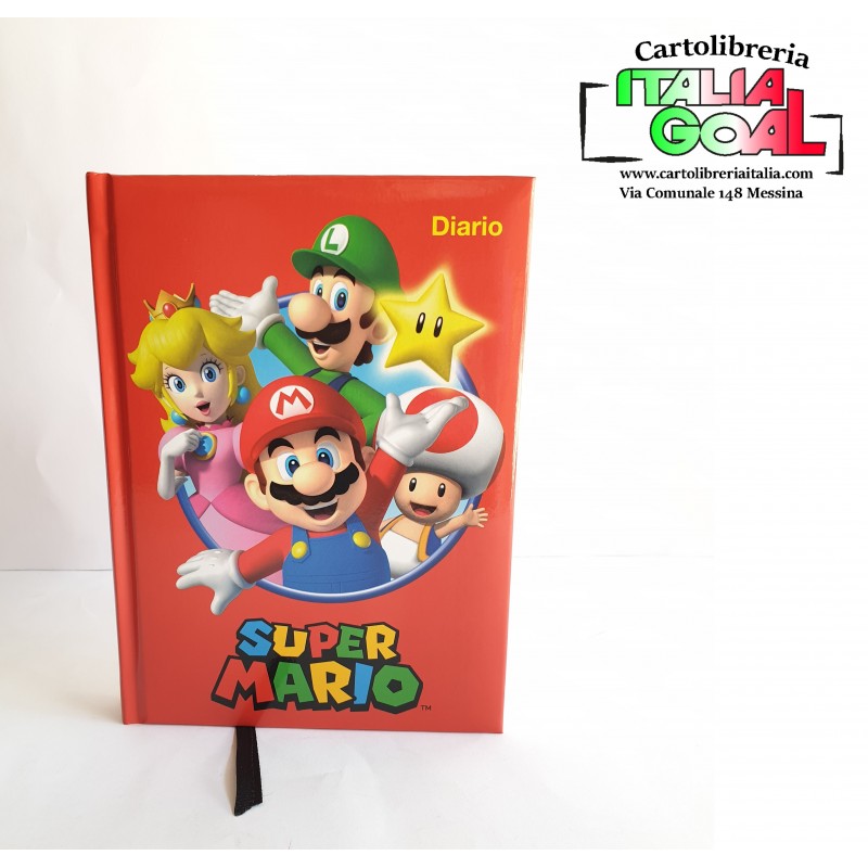 [Nuovo] Diario Super Mario 12 Mesi - Cartolibreria ItaliaGoal